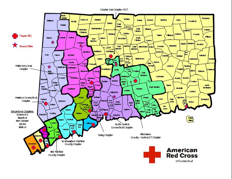 CT RC Chapter Map